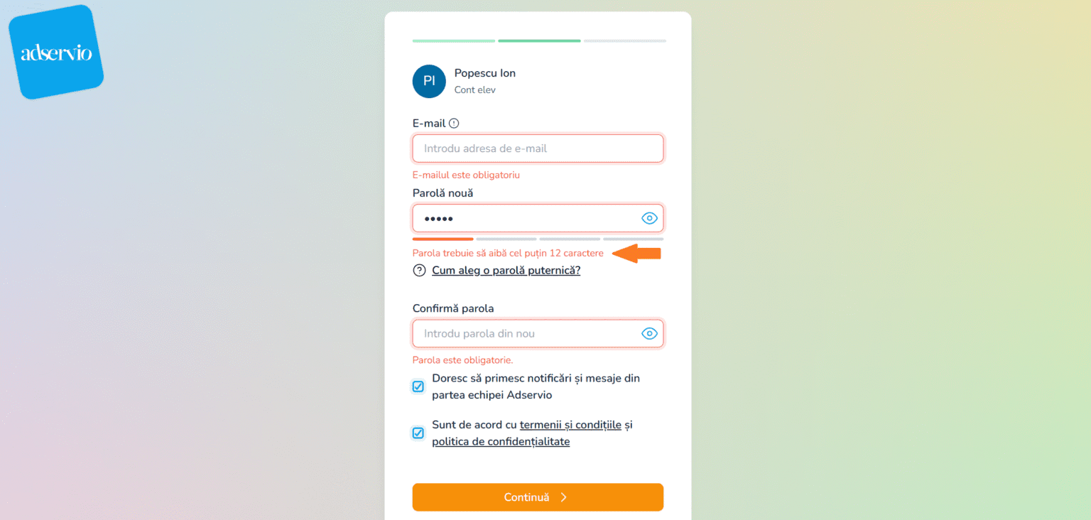 Cum aleg o parola puternica? - Manual web - Adservio