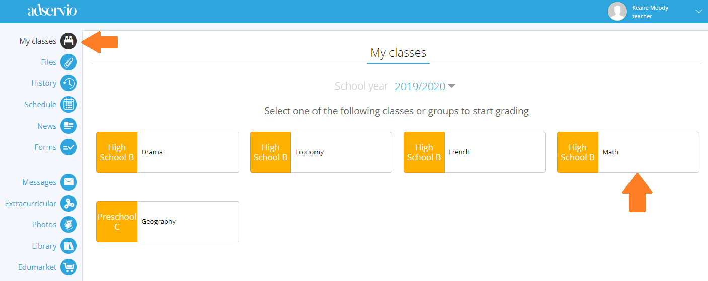 How do I add a remark to a student? - Manual web - Adservio