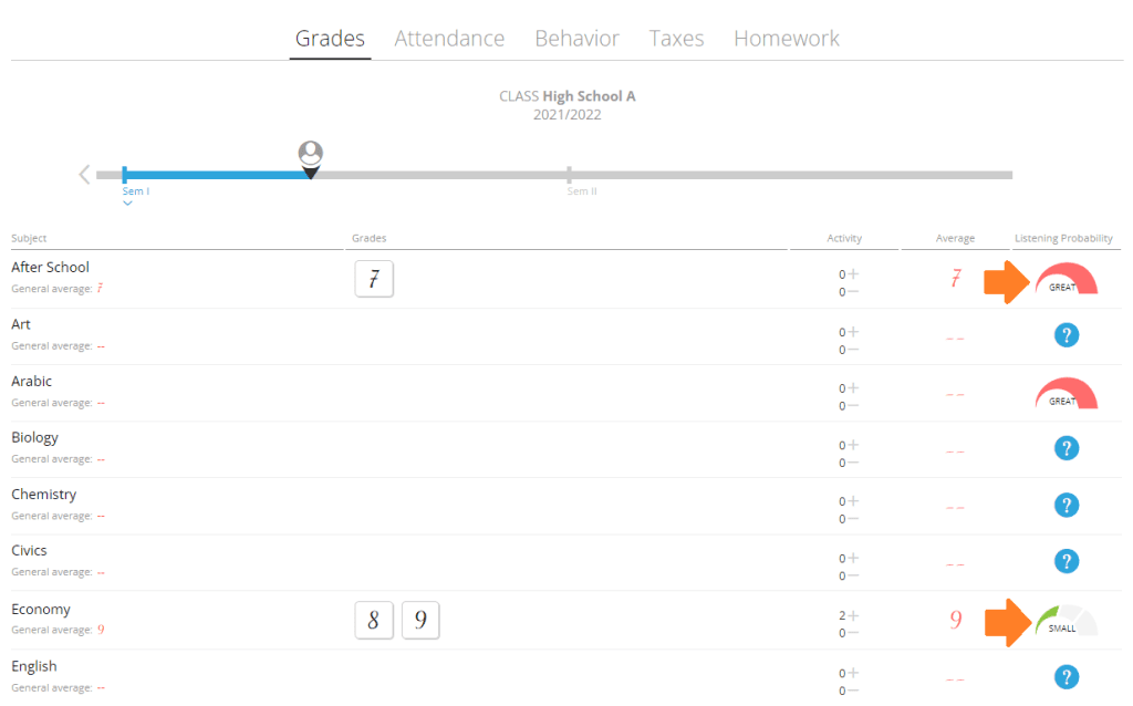 How do I check my child's grades? - Manual web - Adservio