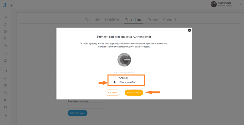 Cum securizezi contul tău Adservio? - Manual web - Adservio